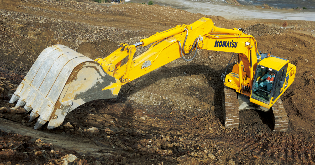 Standard Crawler Excavators | Komatsu